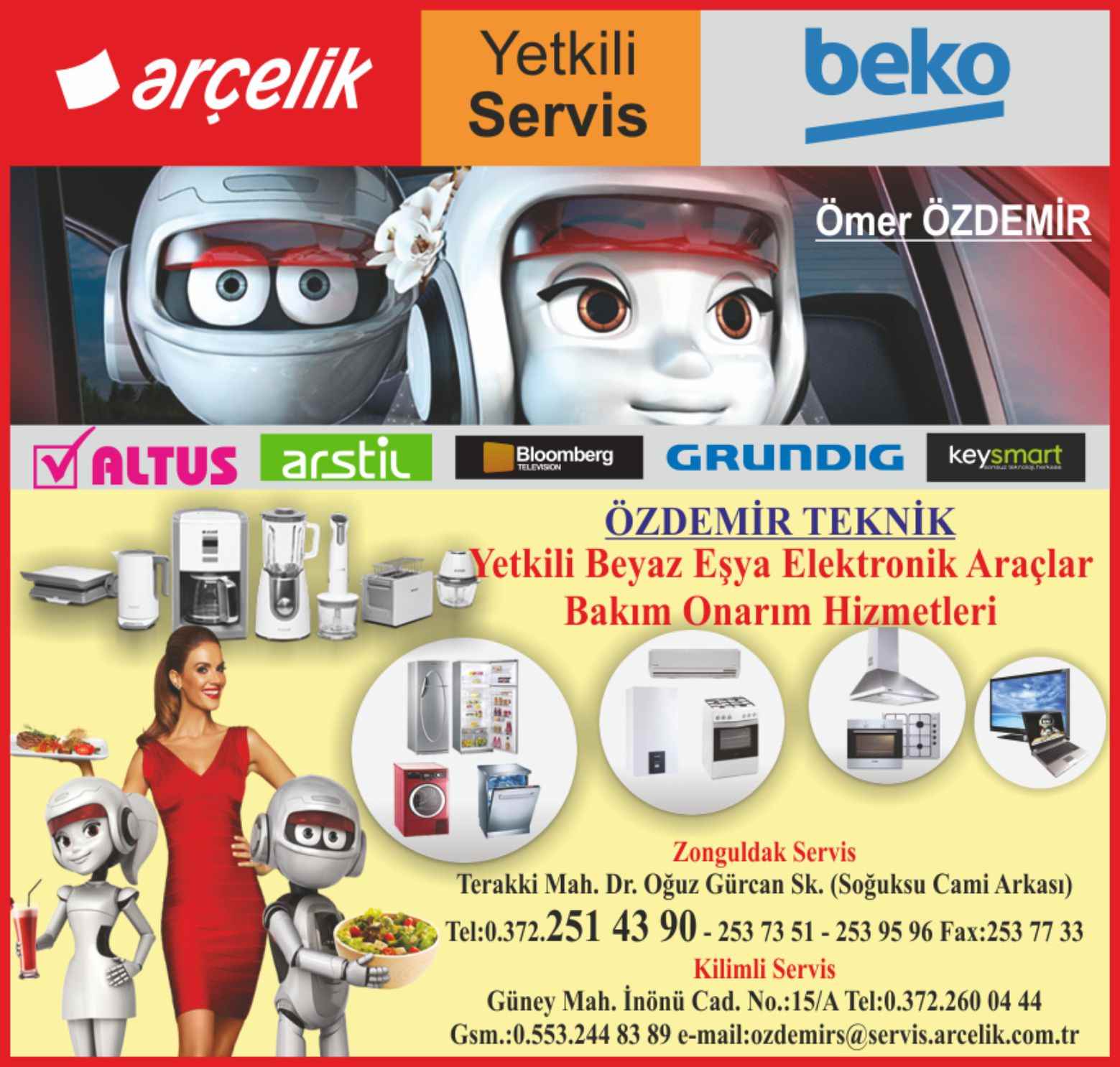 Arçelik Beko Yetkili Servis Zonguldak Arçelik Beko Yetkili Servis Zonguldak